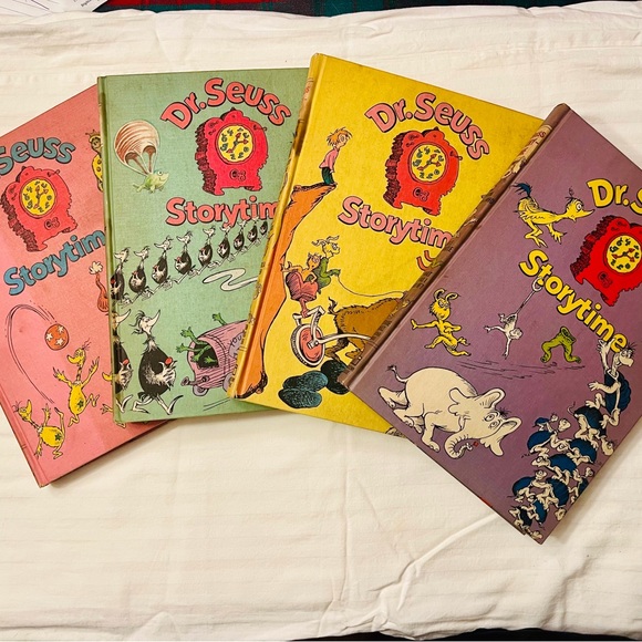 random house | Other | 974 Complete Boxed Set Of 4 Dr Seuss Storytime ...